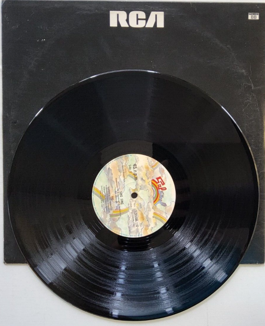 Gaz Sing Sing 12" single vinyl record salsoul funk disco in company ...