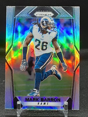MARK BARRON 2017 PRIZM SILVER PRIZM RAMS ALABAMA CRIMSON TIDE N1 | eBay