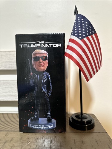 The Trumpinator Bobblehead - I'll Be Back in 2024 (Trump Bobblehead) W ...
