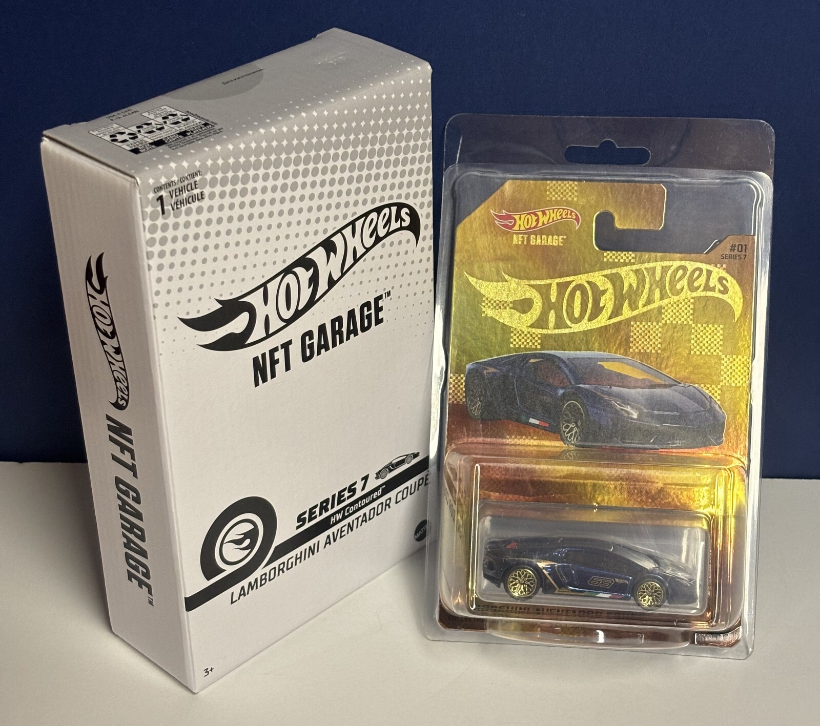 Hot Wheels Garage Series 7 Lamborghini Aventador Ultra Rare NFTH ...