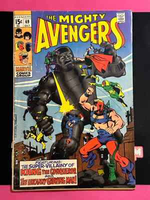 Marvel Comics Group The Mighty Avengers #69 Kang Cover 1969 | eBay