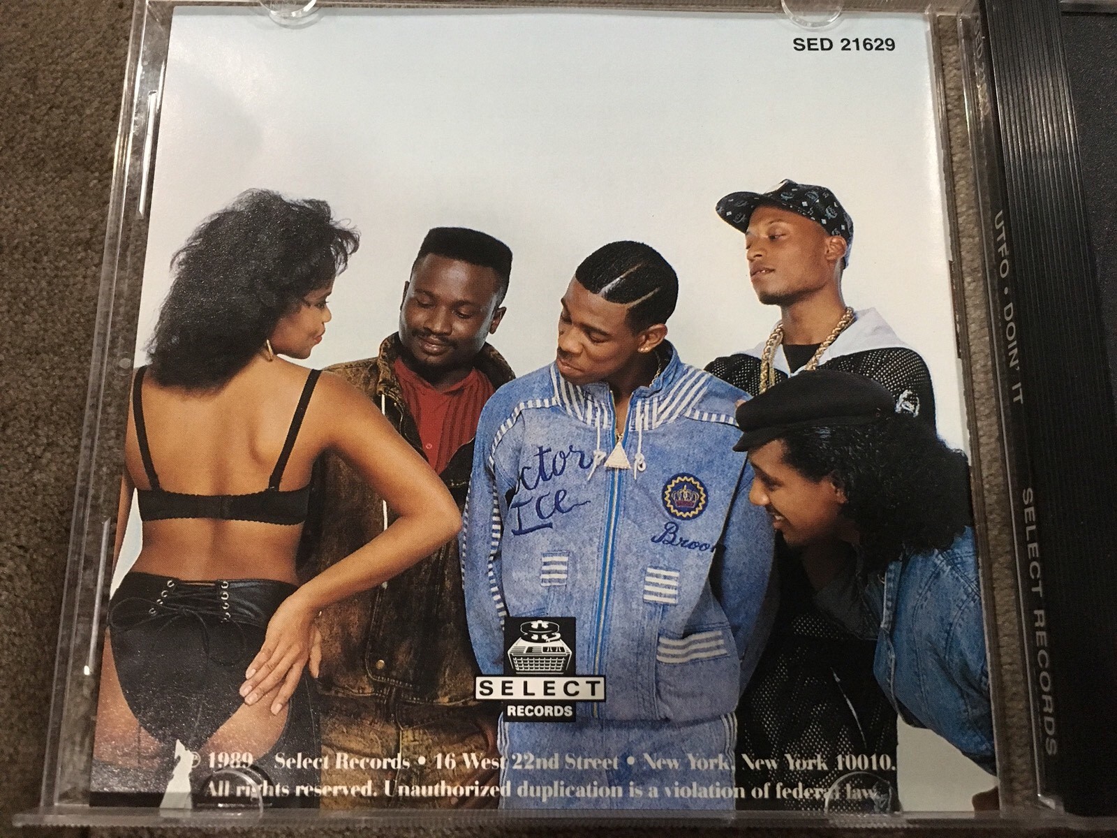 UTFO Doin' It! CD 1989 Old School Rap Metal | eBay