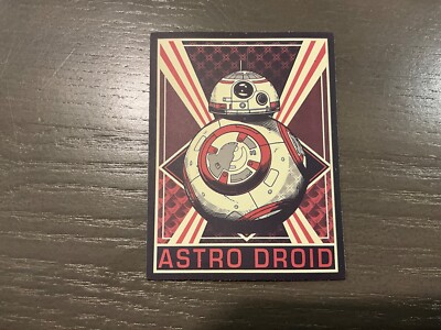 Motorcycle Sticker for Helmets or toolbox #7,094 Star Wars Astro Droid ...