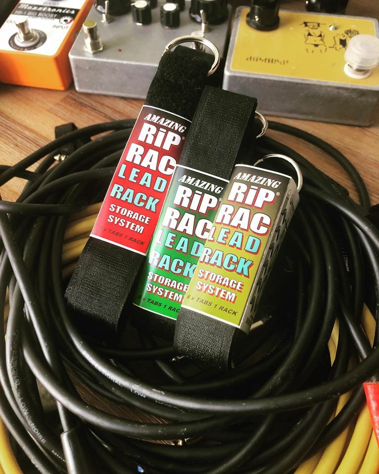 RiP-RAC® LEAD RACK RED Cable Organiser Rack Storage Strap made with ...