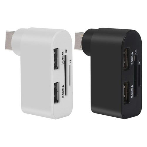 4 in 1 Rotatable USB Hub C to HDMI Adapter Portable SD Card Reader | eBay