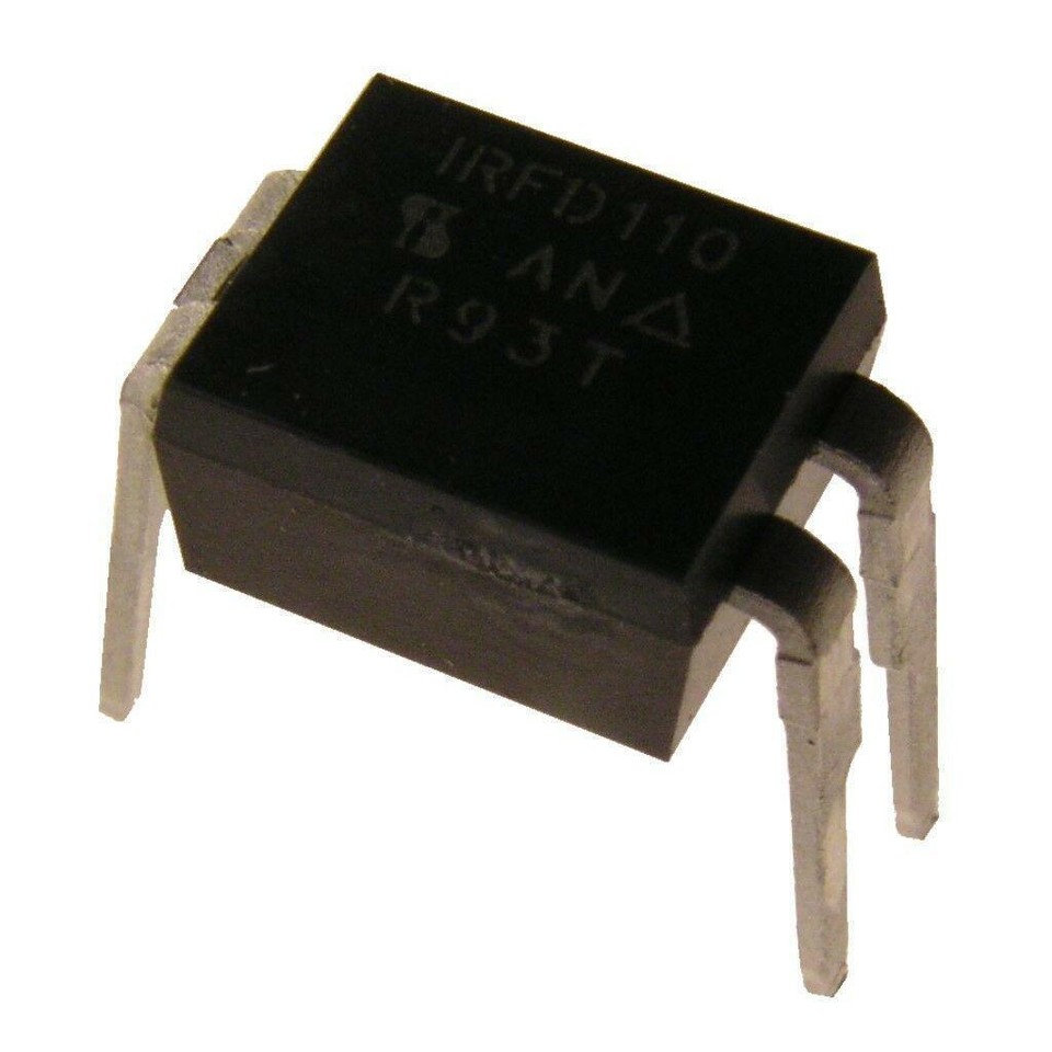 2 Vishay Siliconix IRFD110 MOSFET 100V 1A 1.3W 0.54R DIP-4 Transistor ...