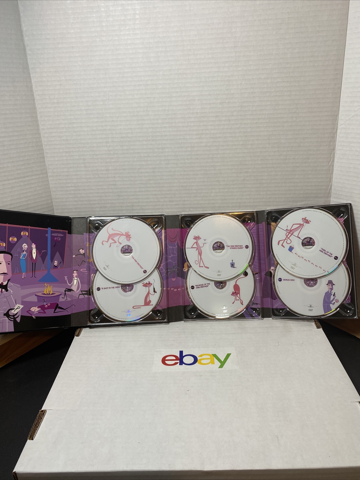 MGM Special Edition THE PINK PANTHER COLLECTION DVD 6 DISC Collection ...