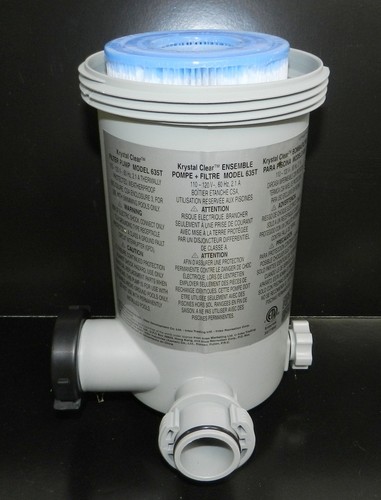Intex Pool Filter Pump Model 635T Replacement Filter Housing Assembly ...