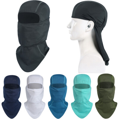 Men's Women's Tactical Balaclava Full Face Cover UV Sun Protection Hat ...