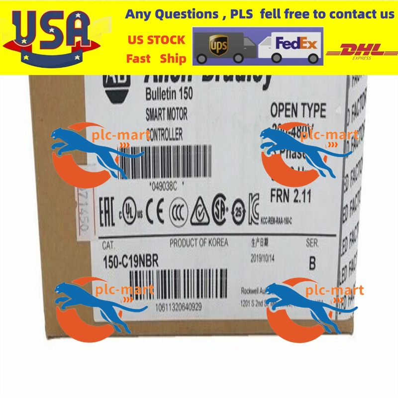 NEW Allen-Bradley 150-C19NBR Smart Motor Controller 200-480V 3 Phase ...