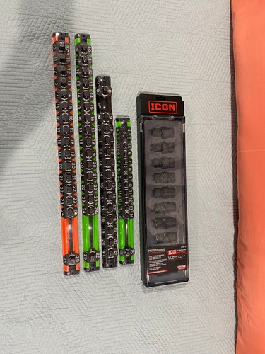 ICON universal impact sockets, Mechanics Time Saver socket rail | eBay