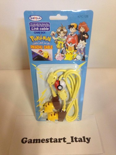 LINK CABLE POKEMON PIKACHU EDITION GAME BOY COLOR NEW FACTORY SEALED ...