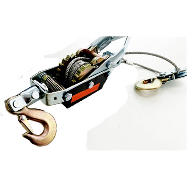 Cable Puller Hand Winch 4 Ton Heavy Duty 2 Hook Turfer For Caravan Boat ...