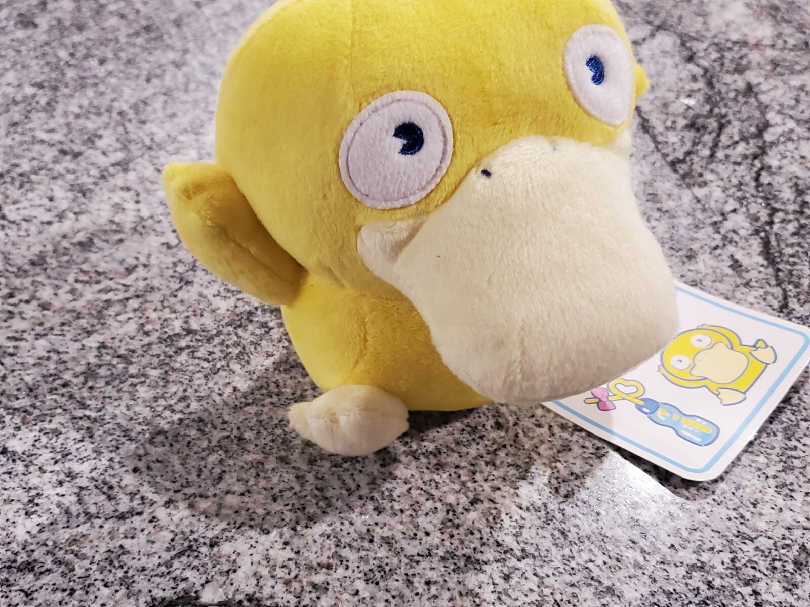 Psyduck Saiko Soda Pop Plush Stuffed Animal Japanese Pokemon Center ...