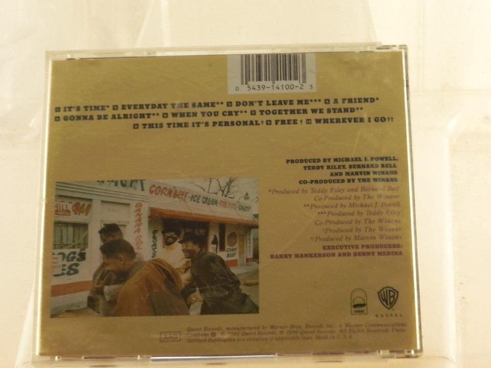 The Winans ~ Return CD 1- 990 Qwest / Warner Bros Gospel | eBay