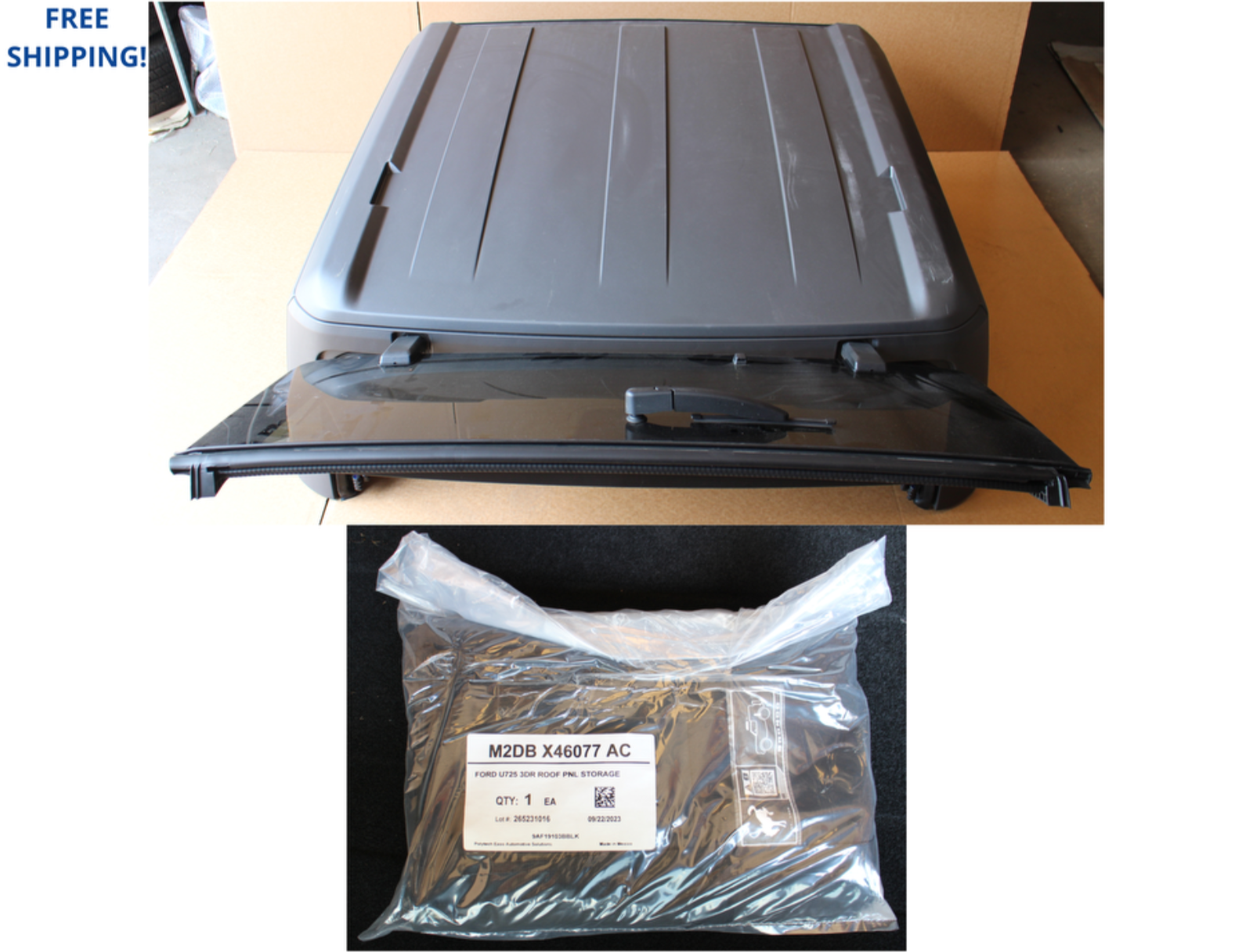 OEM hard top assy cover with panels storage bag for 2021- 25 Ford ...