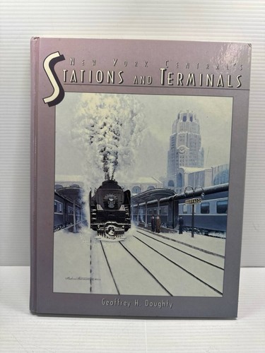 New York Central Stations & Terminals Book 1999 NYC Railroad Trains G ...