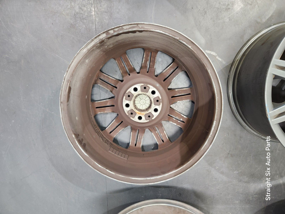 OEM BMW E60 Wheel Rim R19x8.5" ET18 R19x9.5" ET32 Style M Double Spoke ...