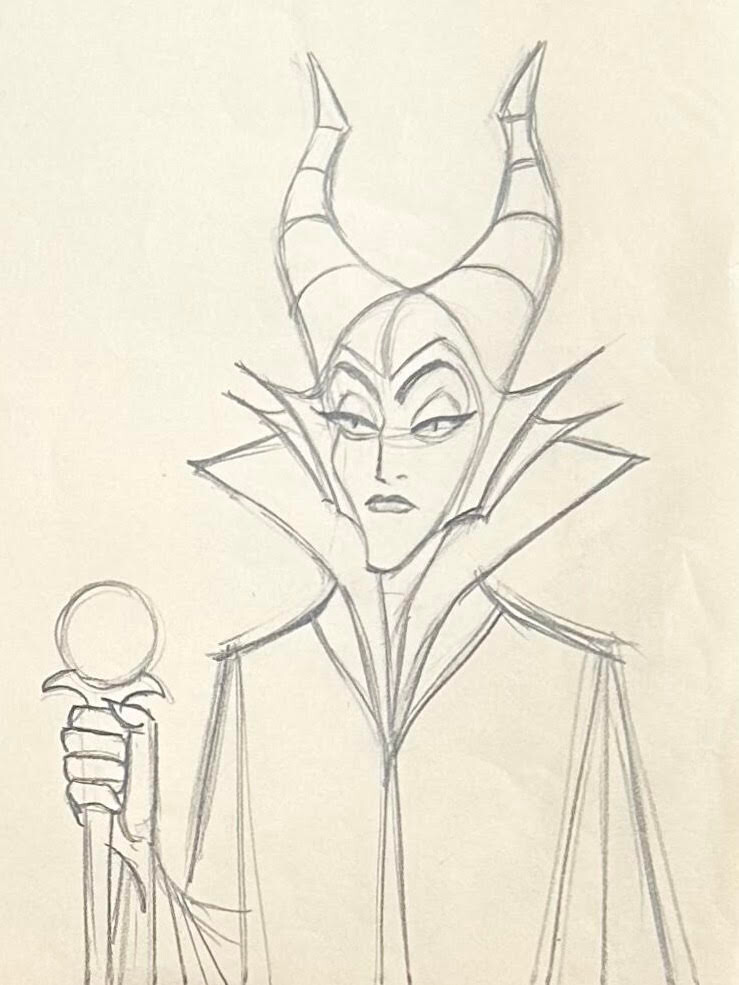 Maleficent Movie Drawing