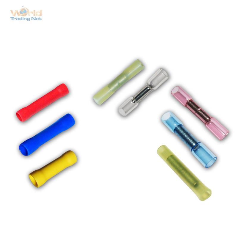 Stoßverbinder isoliert, div. Typen & Mengen, Quetschverbinder ...