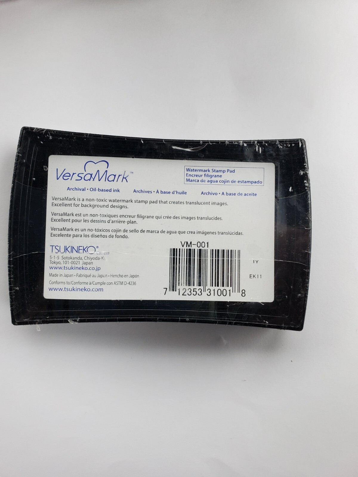 STAMPIN' UP! VERSA MARK WATERMARK STAMP PAD SEALED!! | eBay