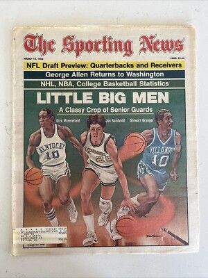 The Sporting News Oct 31,1983 Jon Sundvold,Stewart Granger,Minniefield ...