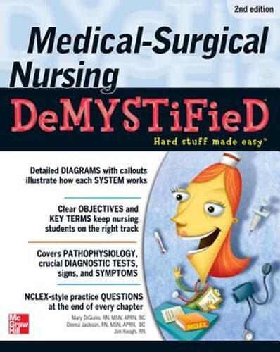 Medical-Surgical Nursing Demystified: A Self-Teaching Guide by James ...