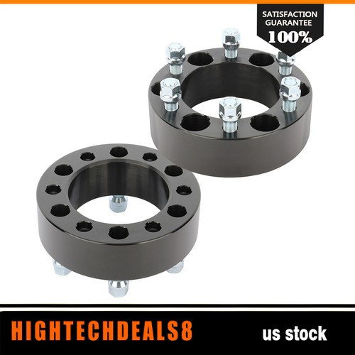 (2) 2 inch Wheel Spacers 6x5.5 For 1999-2025 Chevrolet Silverado Sierra ...