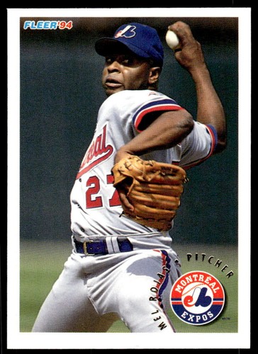 1994 Fleer 548 Mel Rojas Montreal Expos Baseball Card | eBay
