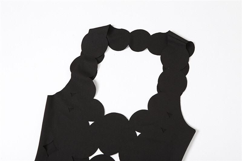 Women Cut Out Summer Low Neck Cleavage Robe Tassels Backless Sexy Midi ...