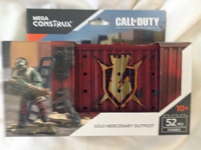 MEGA Construx Call of Duty Solo Mercenary Outpost Fxw82 2017 CODIGO ...