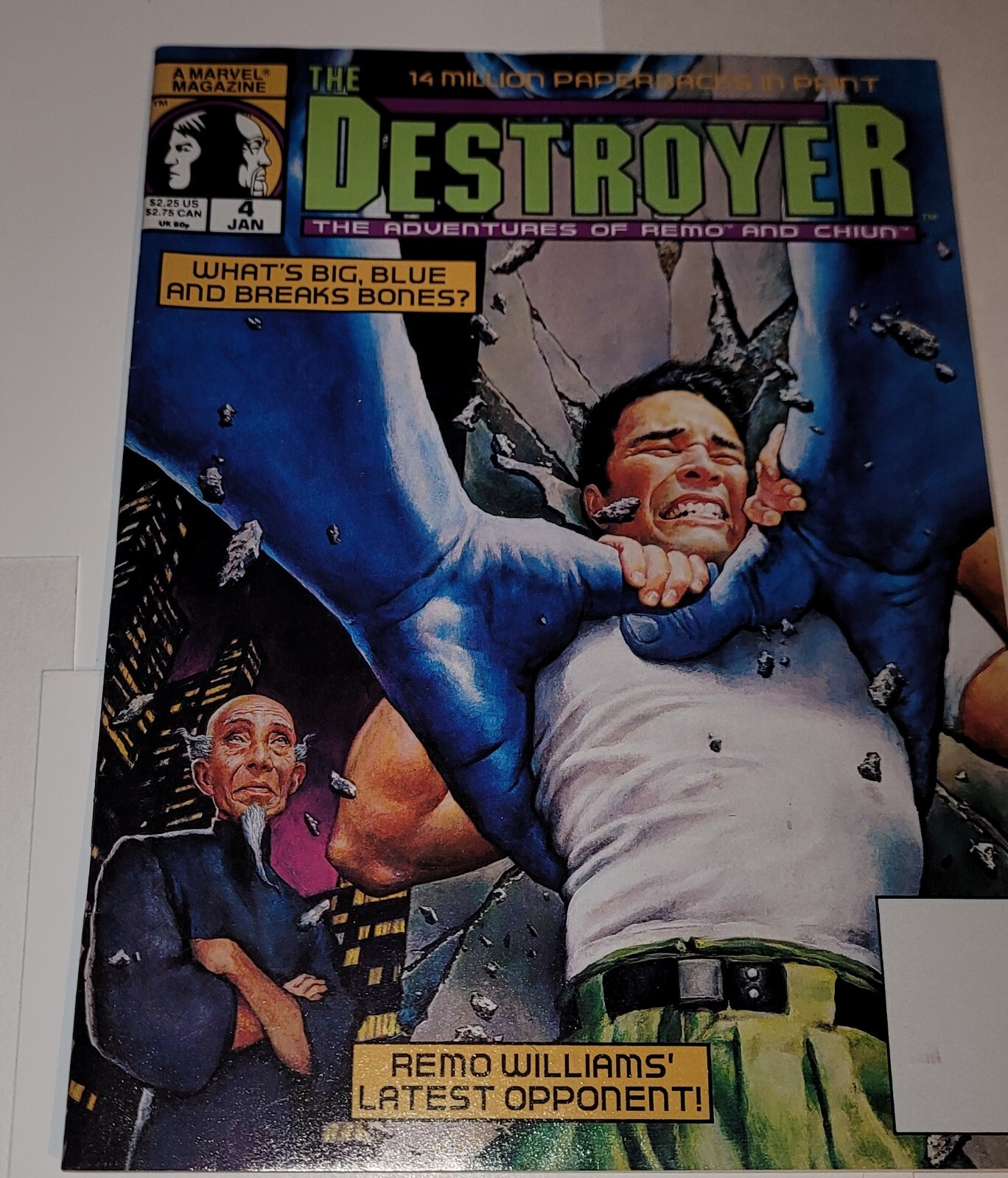 The Destroyer Magazine #4 & 5 - Marvel 1990 - Remo Williams | eBay