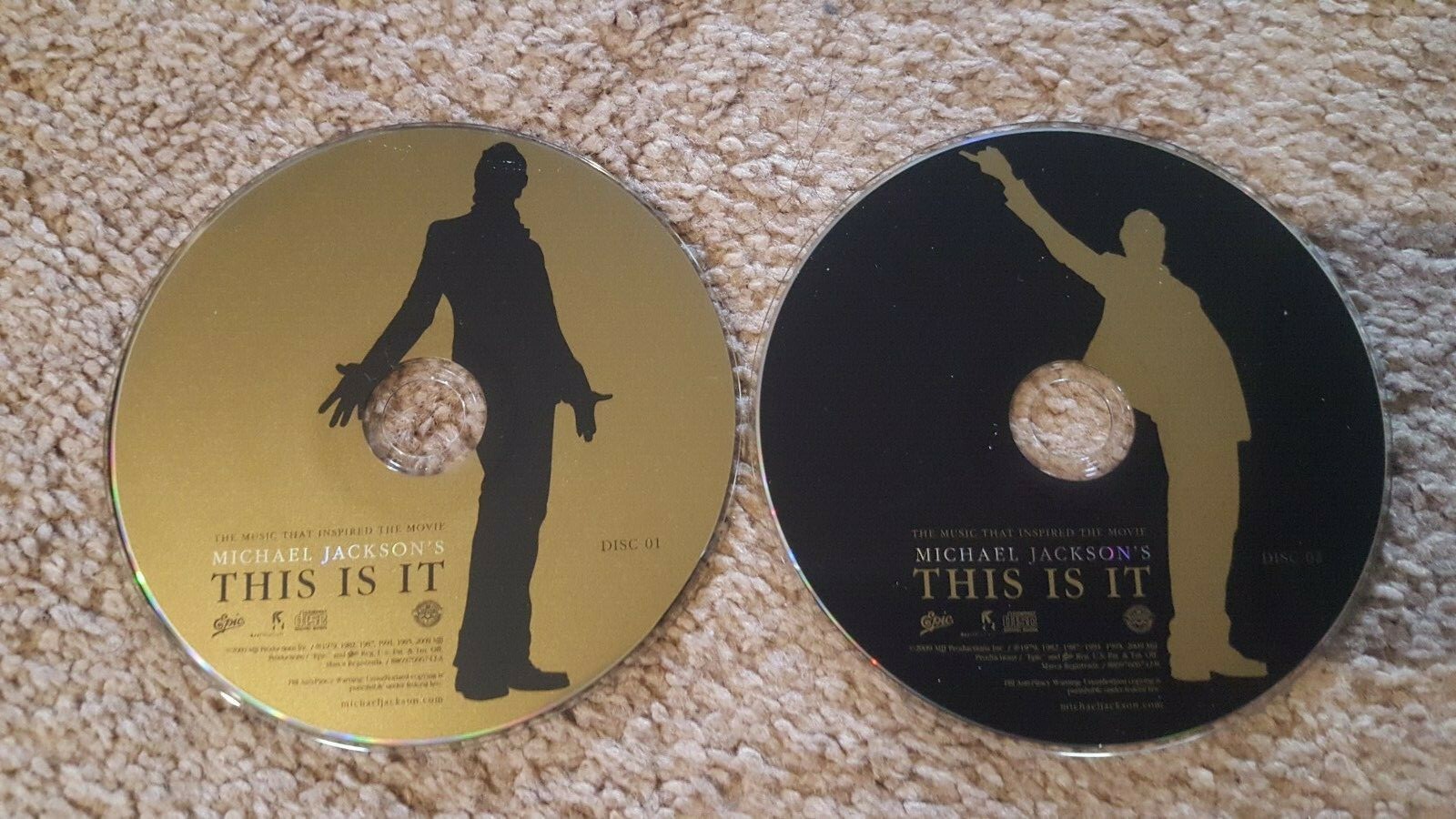 Michael Jackson 2 CDs This Is It The Music That Inspired The Movie 2009 ...