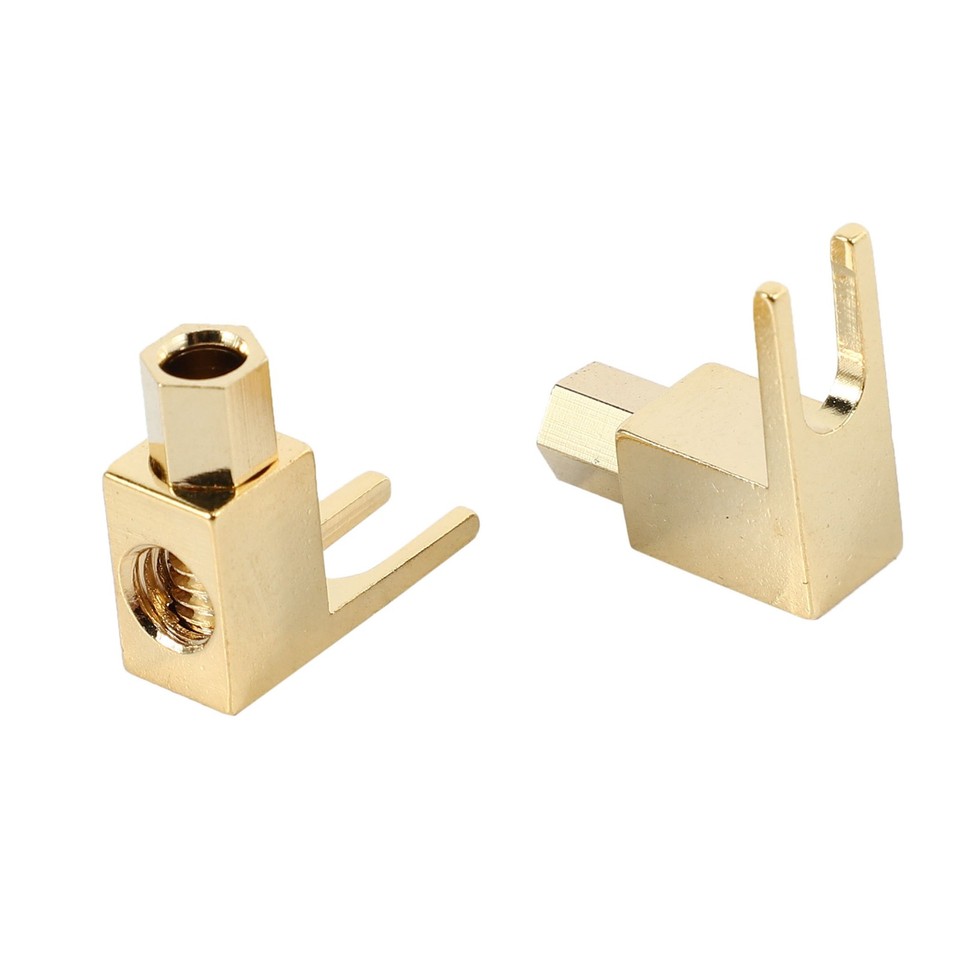 8 pcs total Hi-end Banana to Spade Adapter Plug/Speaker Cable ...