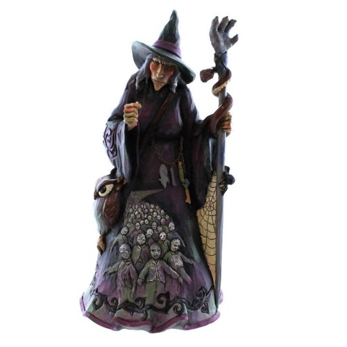 Jim Shore Nighty- Nightmare 4041138 Halloween Witch Zombie Scene ...