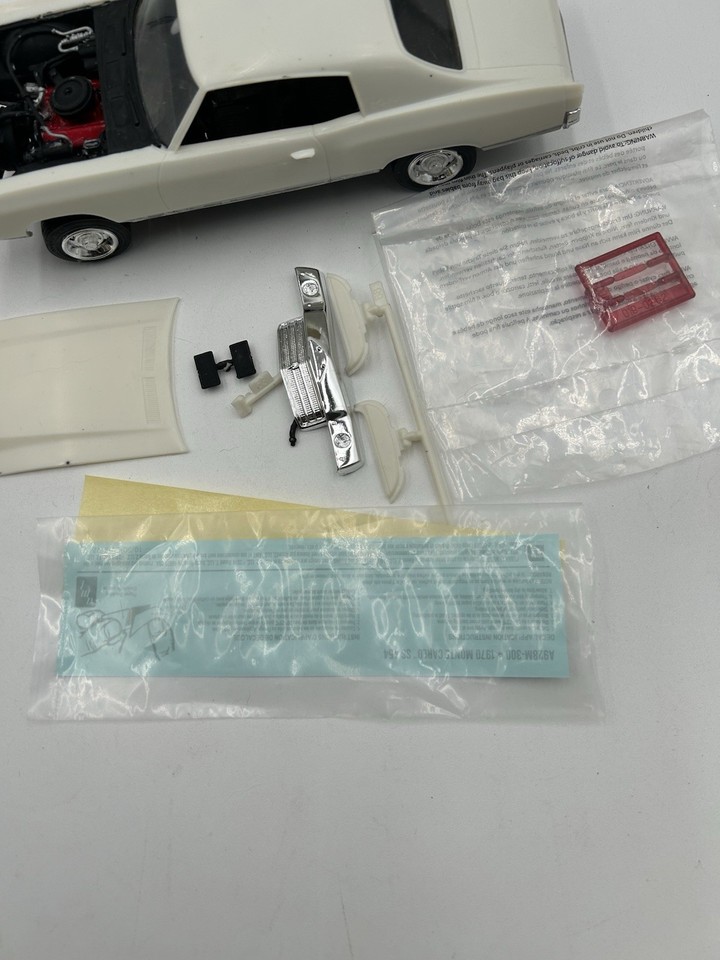 M26E Rare Built AMT 1970 Monte Carlo SS 454 Model Car Kit 928/12 928 | eBay