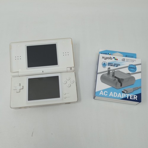 Nintendo DS Lite Console with Charger - Polar White - Tested Works USG ...