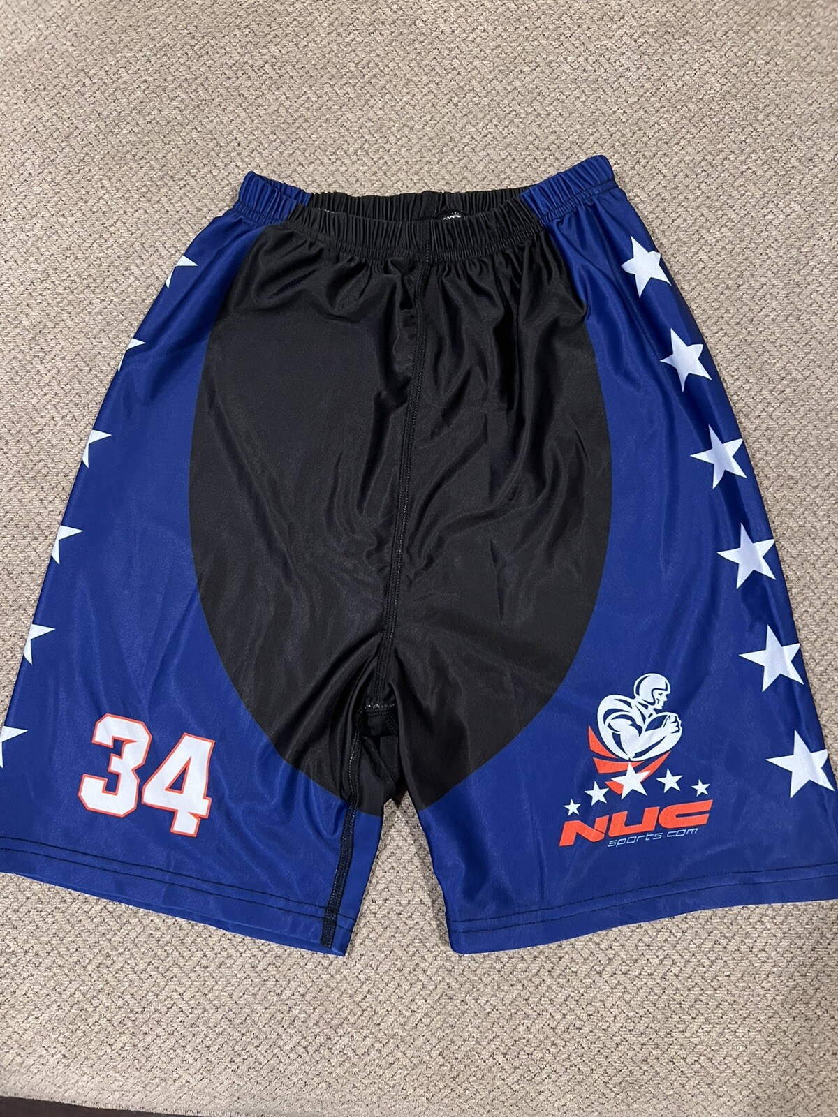 Mens Jock quarterback Compression Shorts 7v7 Football Team Uniform ...