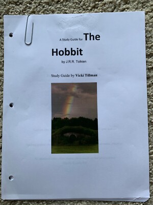 THE HOBBIT STUDY GUIDE | eBay