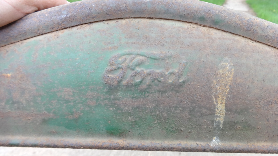 1923 1927 Model T Ford HIGH RADIATOR GRILLE SHELL Original script | eBay