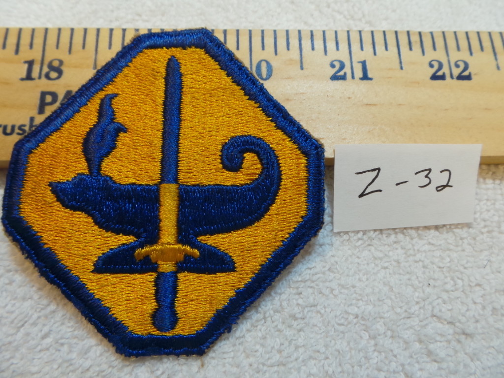 WW 2 Army Specialized Training Program Patch, Z-32 | eBay