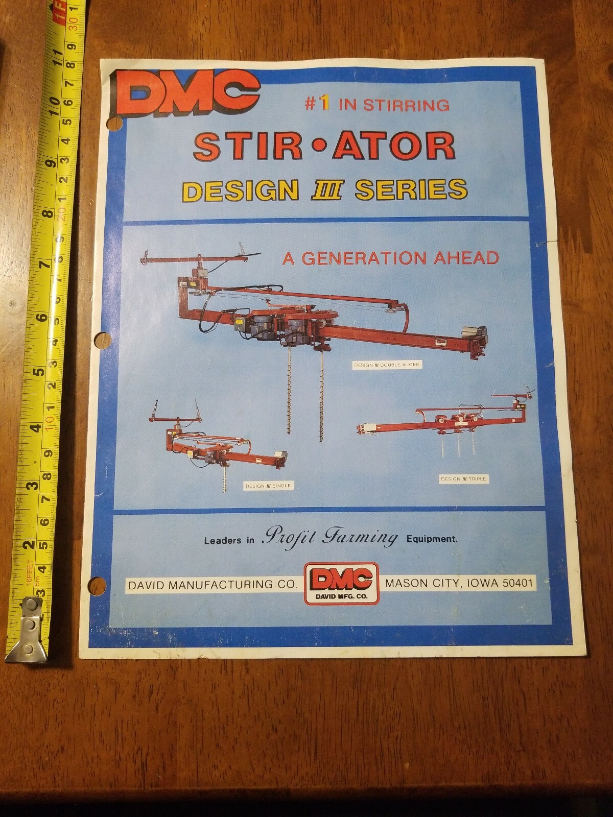 DMC STIR ATOR STIRRING DESIGN III SERIES ADVERTISMENT | eBay
