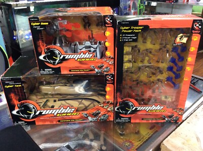 2001 Trendmasters Rumble Wars Lot New In Box Trooper Tank Base Set | eBay