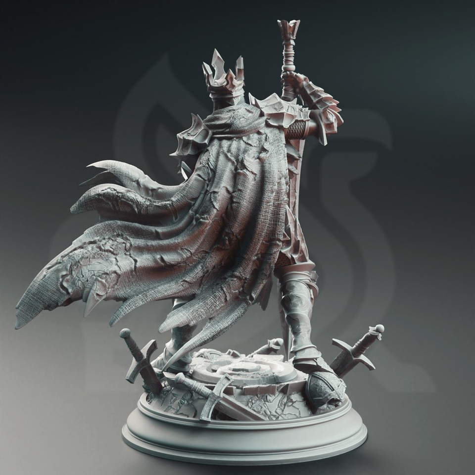 Ser Elias the Forgotten Fantasy Miniature DND Tabletop RPG Pathfinder ...