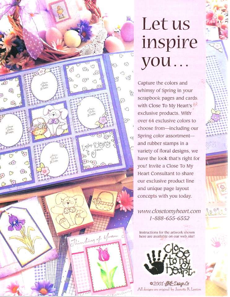 Creating Keepsakes Magazine April 2002 Becky Higgins Pages Scrapbooking ...