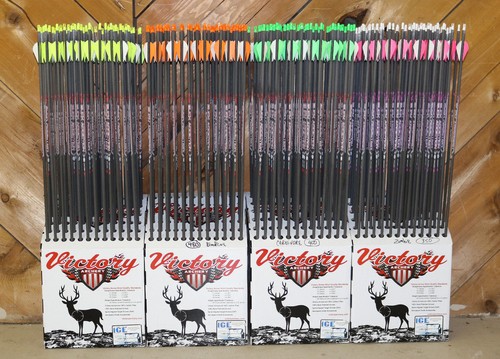 1 dz. Victory CARBON Buck Addiction Buster Hunting Target Arrows 350 ...