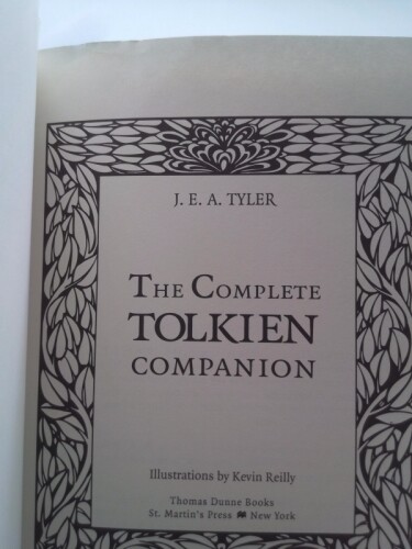 The Complete Tolkien Companion by Tyler, J. E. a. 9780312315450 | eBay