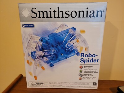 Smithsonian Science Activities Robo Spider Kit Robot Building STEM ...