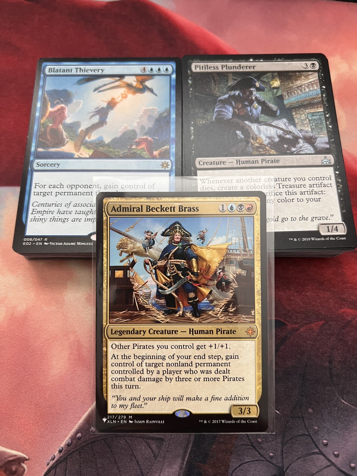 Admiral Beckett Brass - Pirates! - Custom MTG Commander Deck EDH | eBay