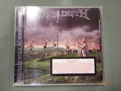 Megadeth Youthanasia Demo - Great Condition | eBay